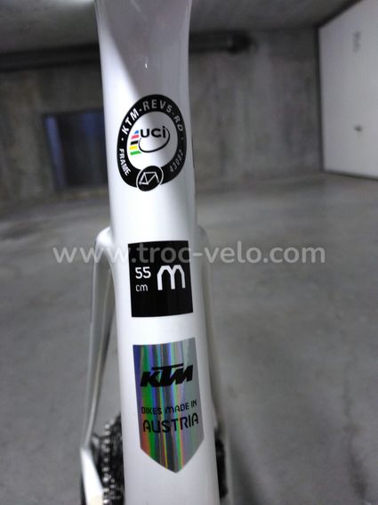 Vélo route KTM revelator alto master blanc - KTM - 74600 - Troc Vélo