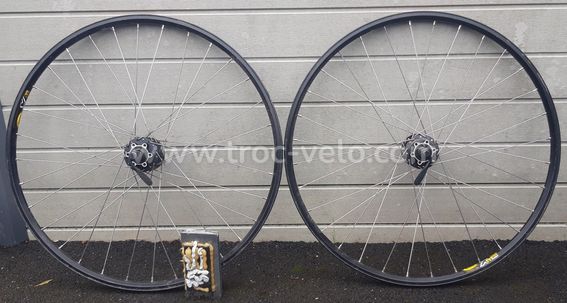 Paire de roue VTT Mavic XM117 moyeux alivio - MAVIC - 68250 - Troc Vélo
