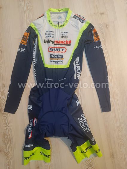 Combinaison contre la montre intermarché wanty - SANTIC - 59150 - Troc Vélo